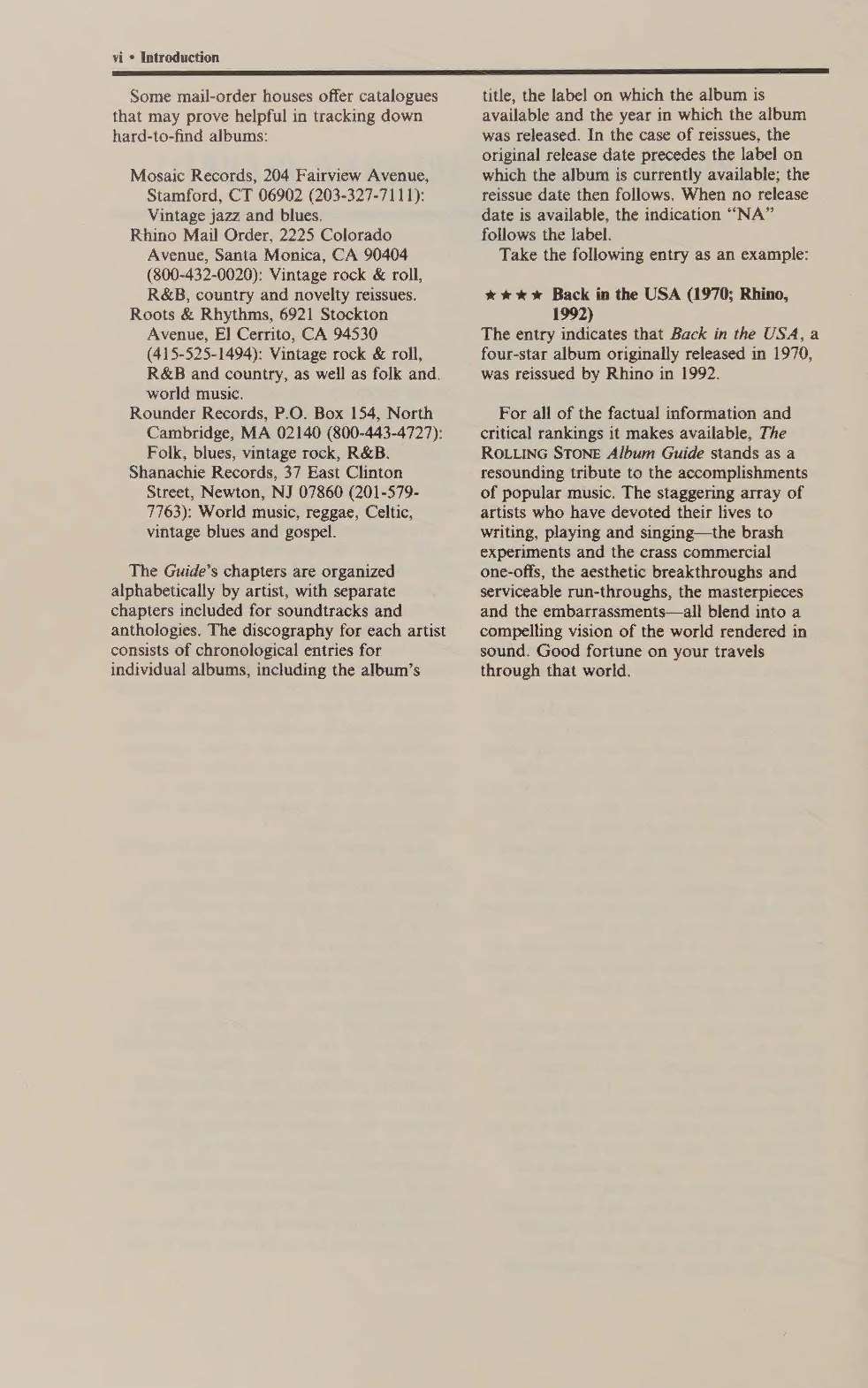 The Rolling Stone Record Guide